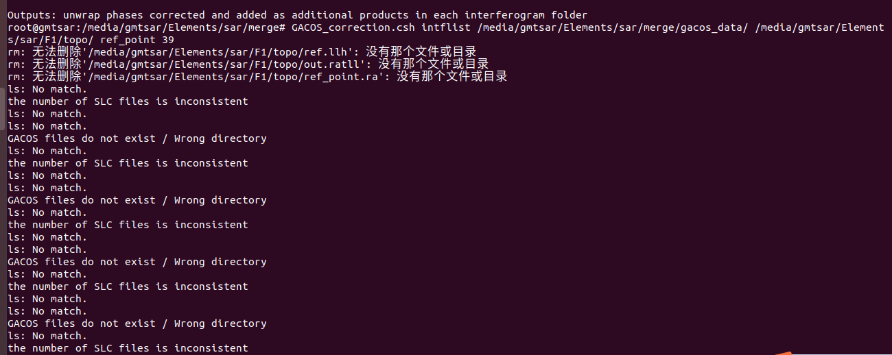 Feature Gacoscorrectioncsh · Issue 494 · Gmtsargmtsar · Github