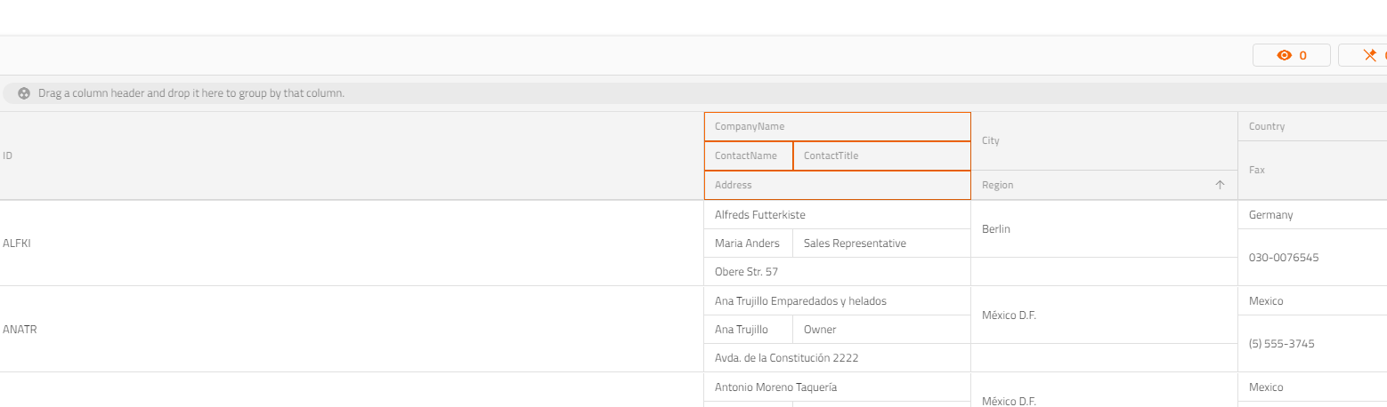 When hide and show MRL column and click on it all the columns are activated · Issue #7390 ...