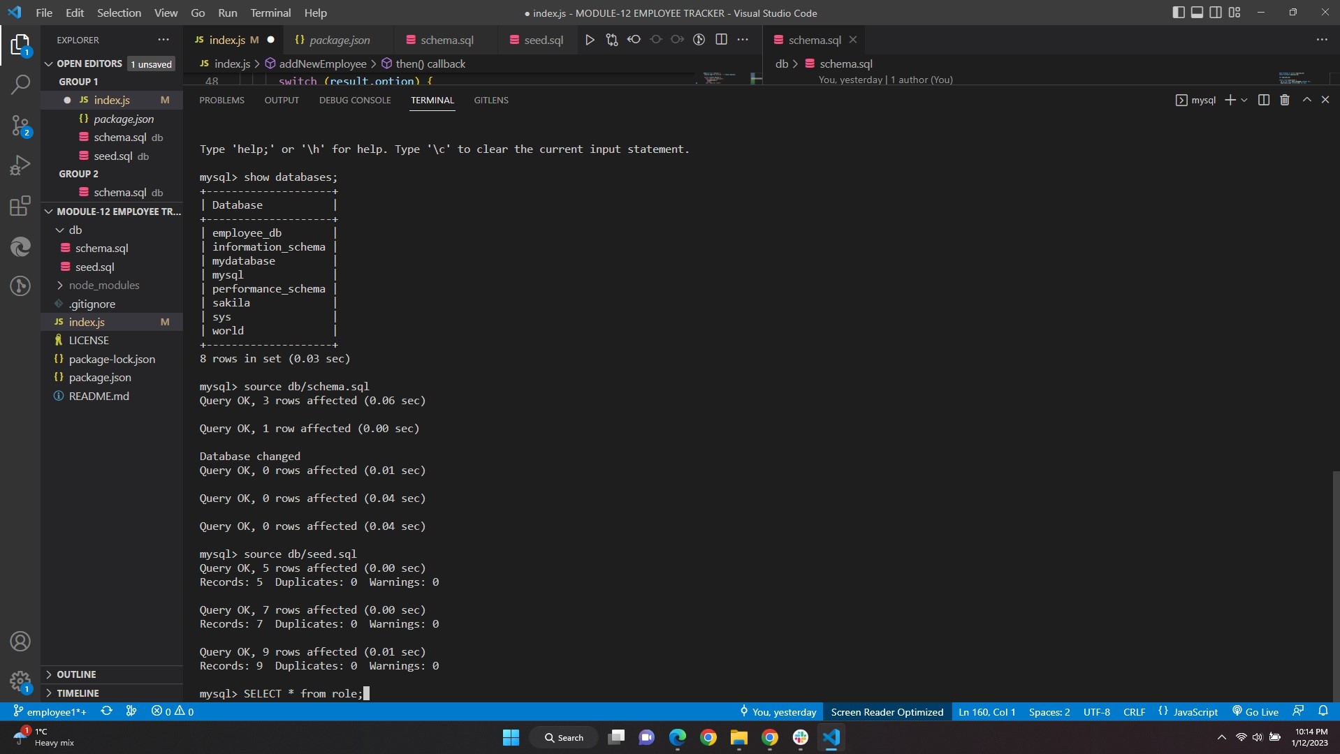 GitHub - JASKIRAT29/EMPLOYEE-TRACKER