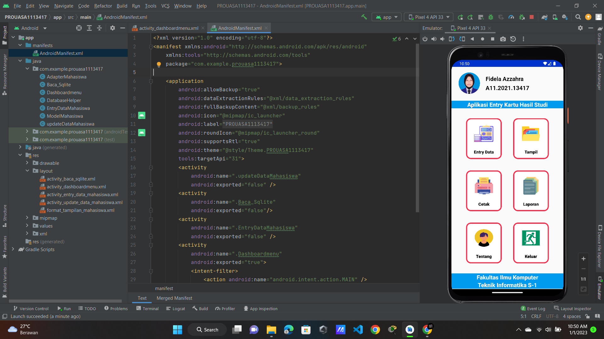 GitHub - FidelaAzzahra/UAS_PPB: Aplikasi ini merupakan aplikasi KHS ...