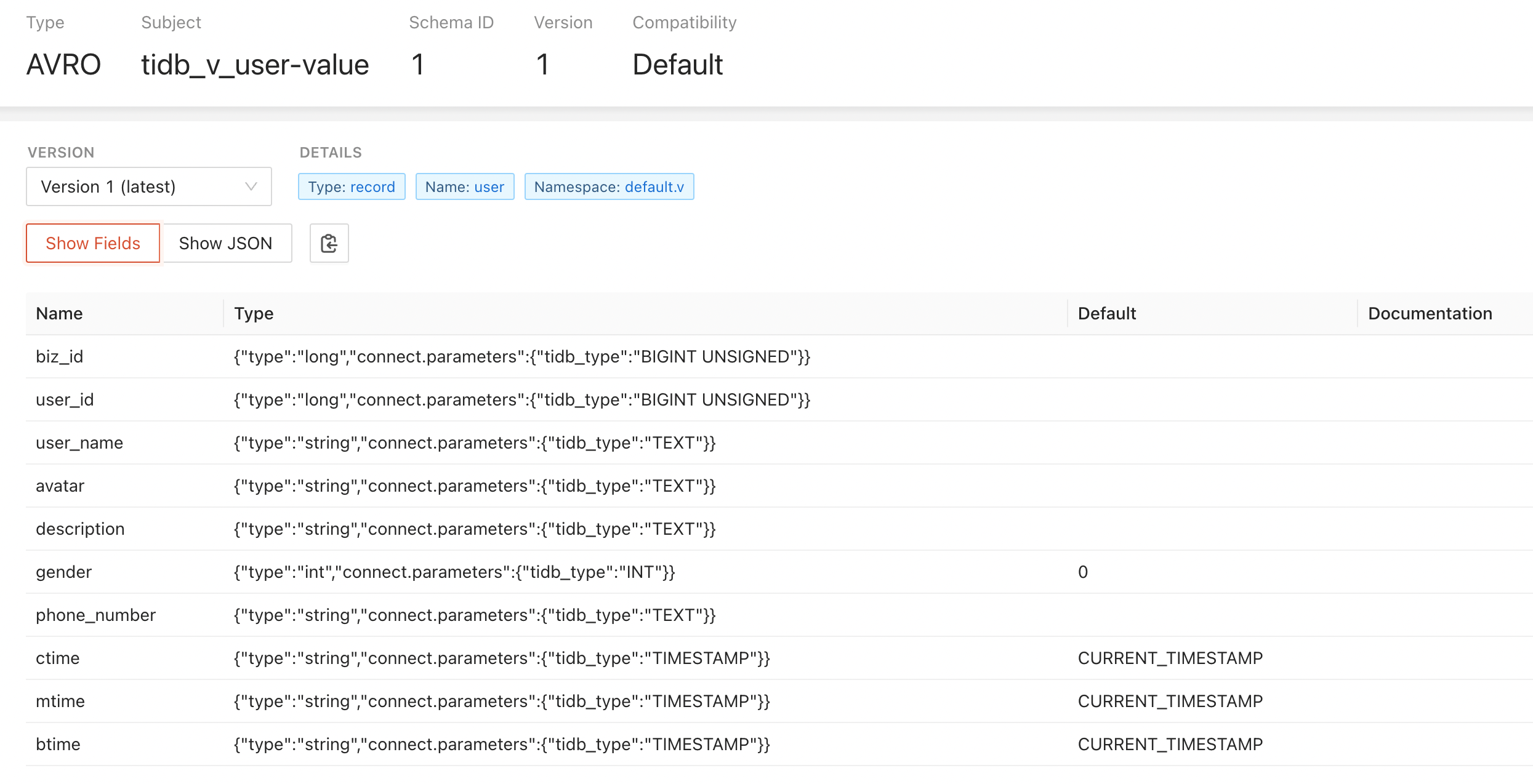 Support 'Parsing Canonical Form' schema normalization in Avro · Issue #7609 · redpanda-data ...