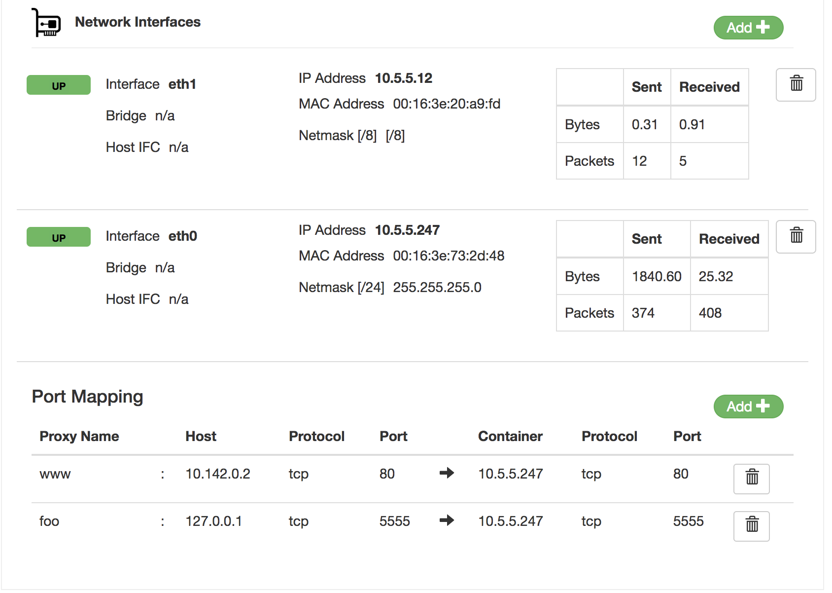 Port forwarding · Issue #206 · AdaptiveScale/lxdui · GitHub