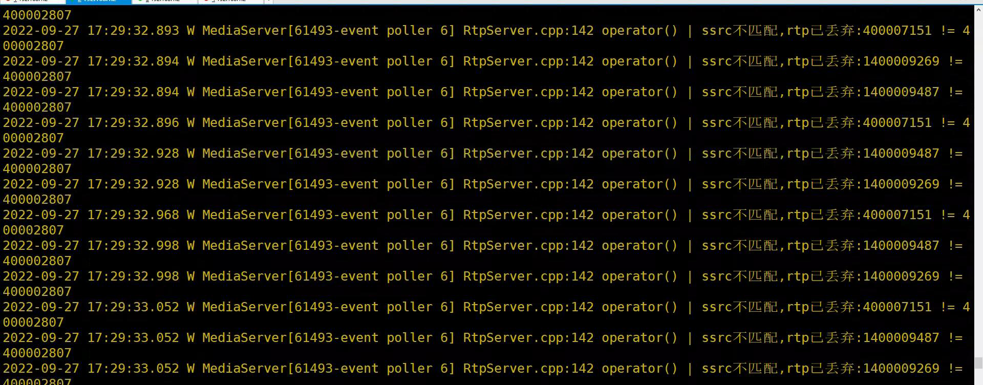 报错ssrc不匹配 · Issue 2003 · Zlmediakitzlmediakit · Github