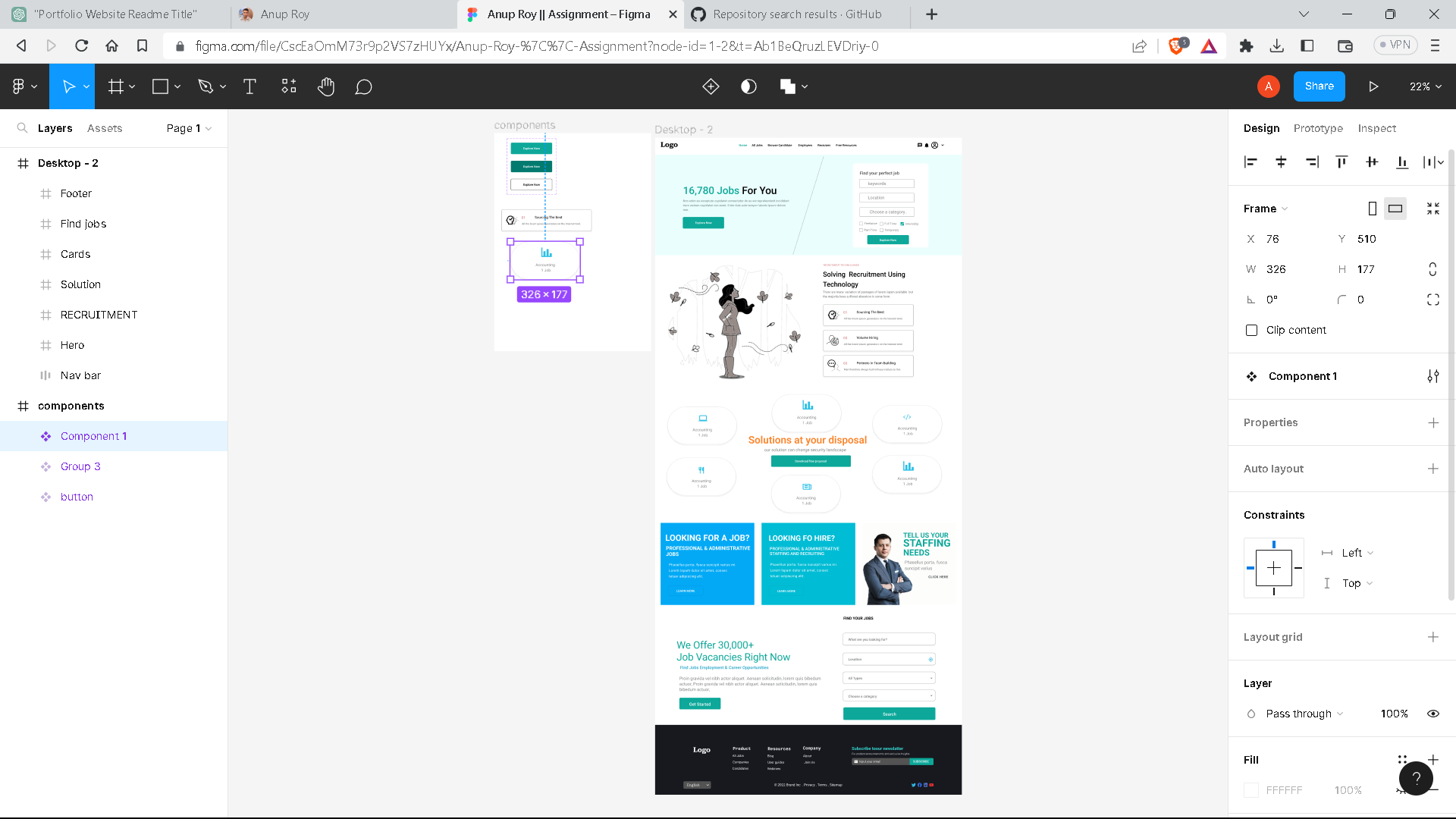 GitHub - anupr0y/Job-Finding-website-UI_UX-Figma: Figma is great for ...