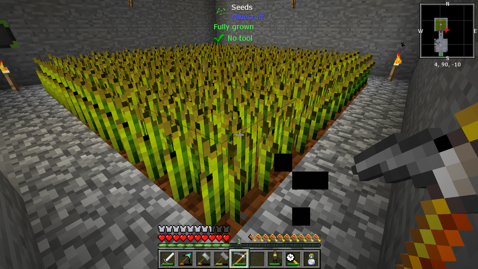 Scythe doesn't work with vanilla seeds in Stoneblock 2 · Issue #1817 · Lothrazar/Cyclic · GitHub