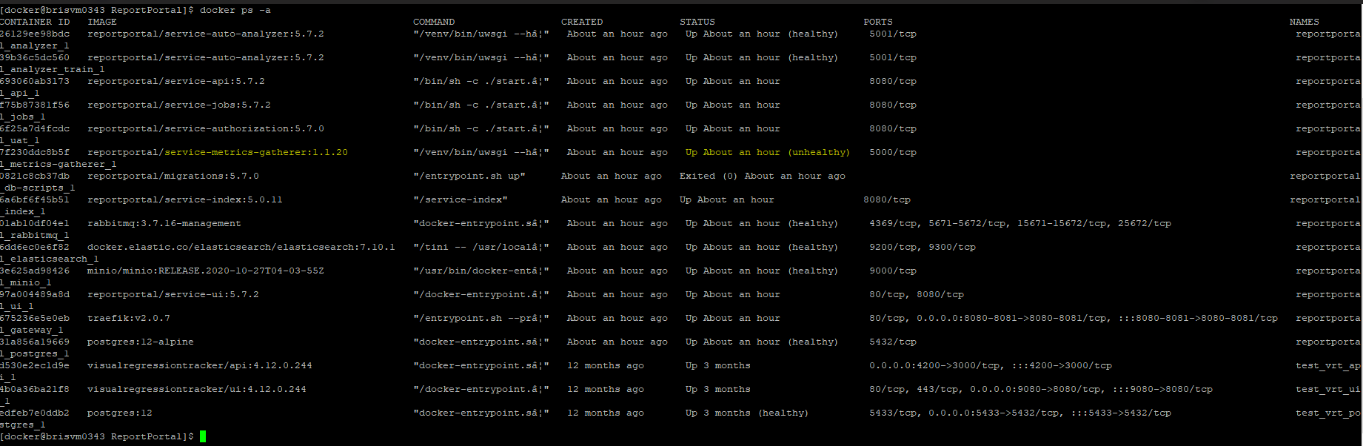 Issue on migrating from version 5.6.3 to 5.7.2 · Issue #1853 · reportportal/reportportal · GitHub