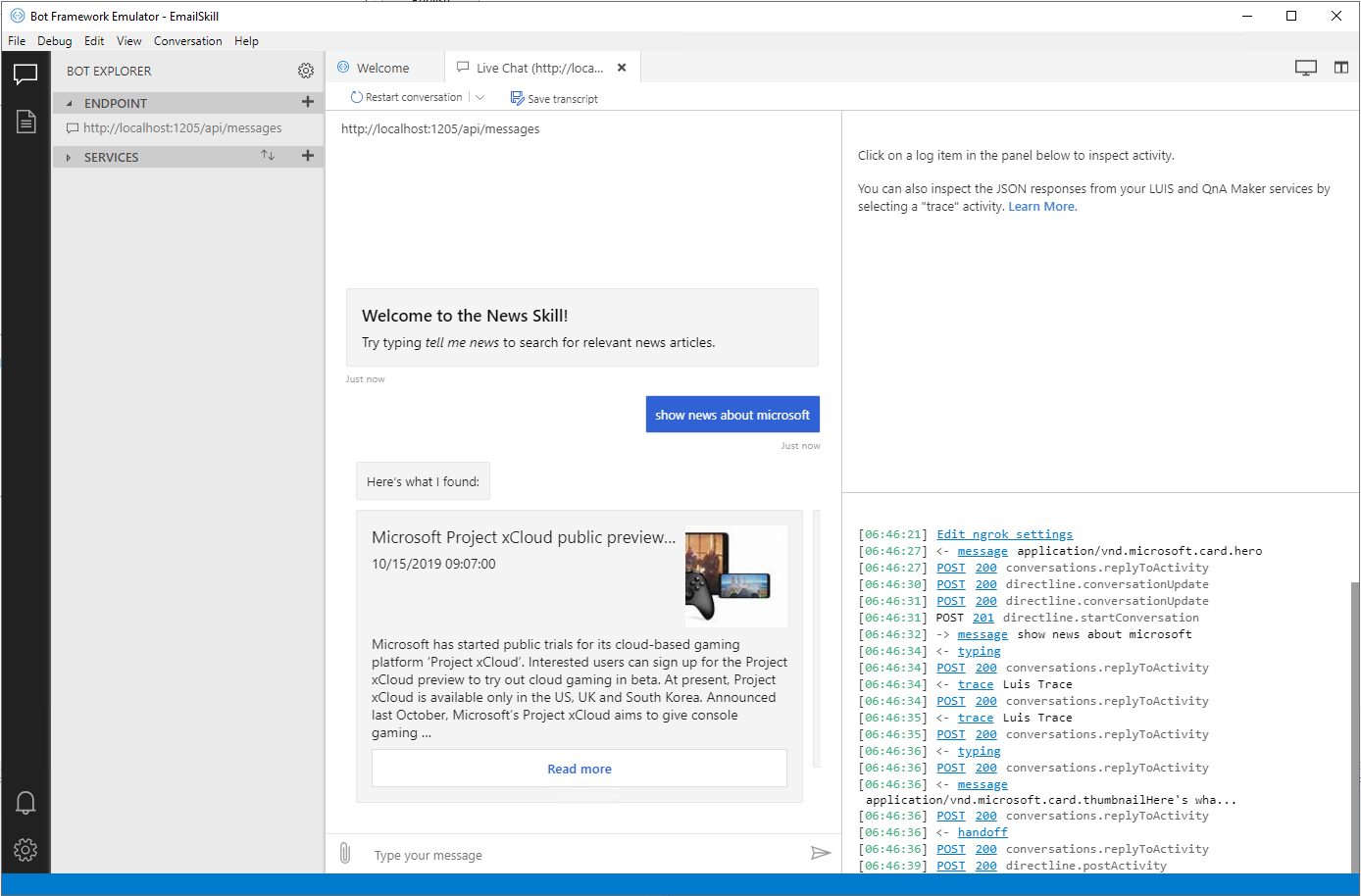 Integrating News Skill With Va · Issue 2535 · Microsoft Botframework Solutions · Github