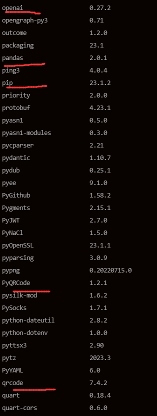 已安装了各种库，但一旦会话就提示OpenAI找不到 · Issue #1134 · zhayujie/chatgpt-on-wechat · GitHub