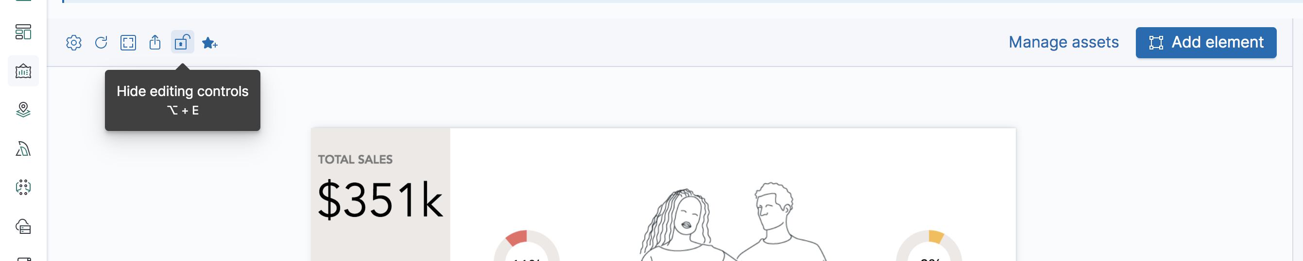 Canvas- Unable to hide editing controls on workpad. · Issue #39813 · elastic/kibana · GitHub