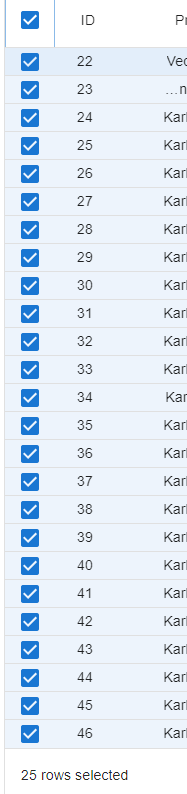 [question] onRowSelectionModelChange only selects last item in the list ...