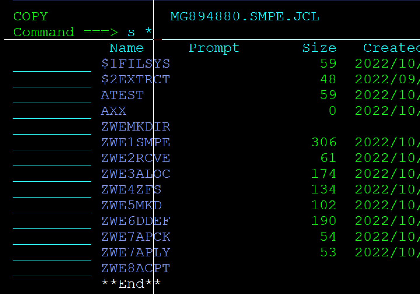 Backup/copy large PDS using Vscode · Issue #1957 · zowe/zowe-explorer ...