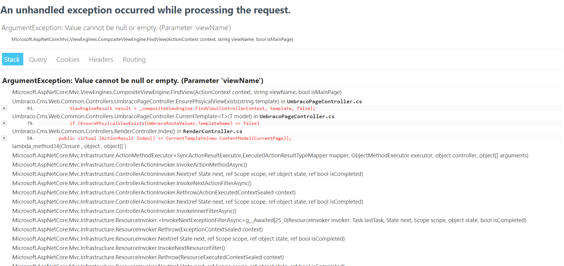 Page without template throws error in v9 · Issue #11846 · umbraco/Umbraco-CMS · GitHub