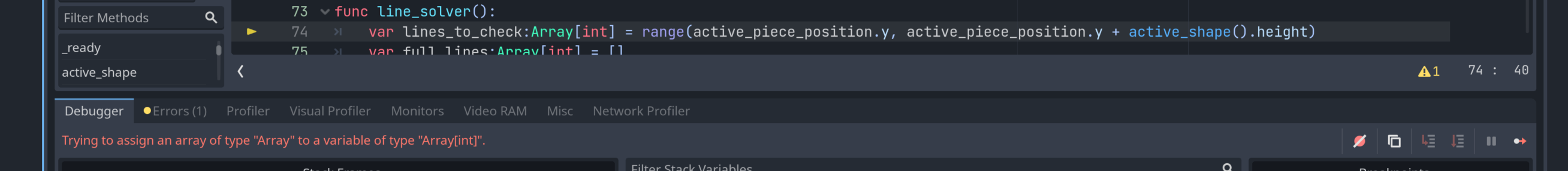 Range Function Static Typing Mismatch · Issue 77186 · Godotengine Godot · Github