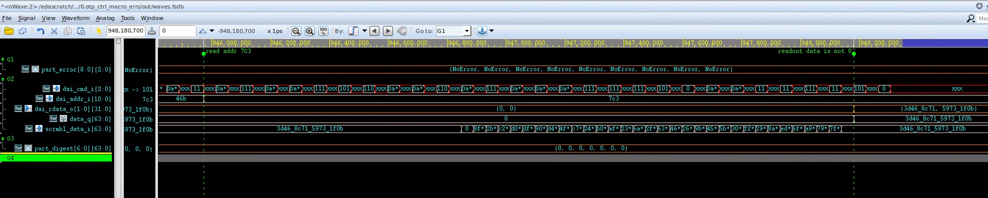 [otp] read digest with DAI interface · Issue #4799 · lowRISC/opentitan · GitHub