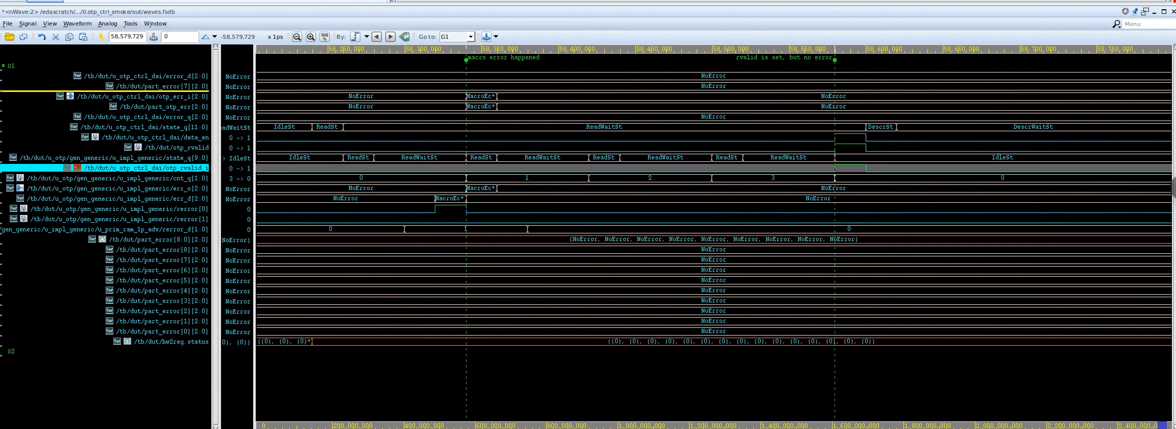 [otp] ECC correctable error is not reflected on status register · Issue #5175 · lowRISC ...