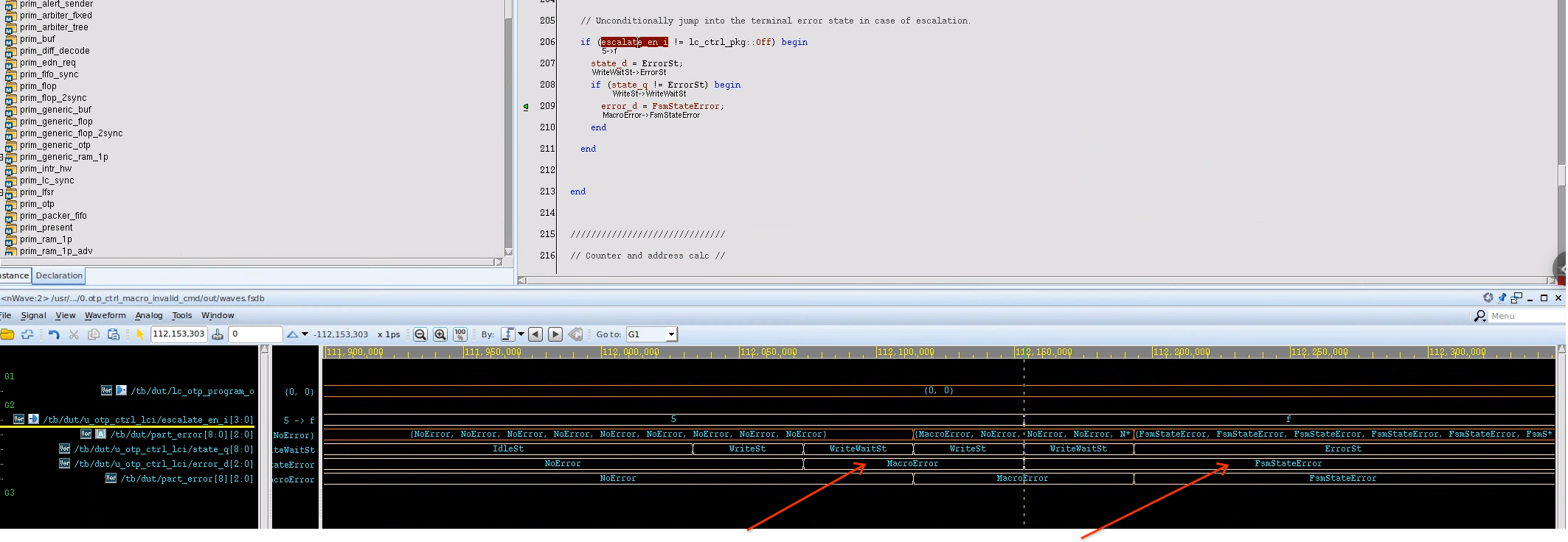 [otp_ctrl] LCI errors being over-written by FsmStateError · Issue #6494 · lowRISC/opentitan · GitHub
