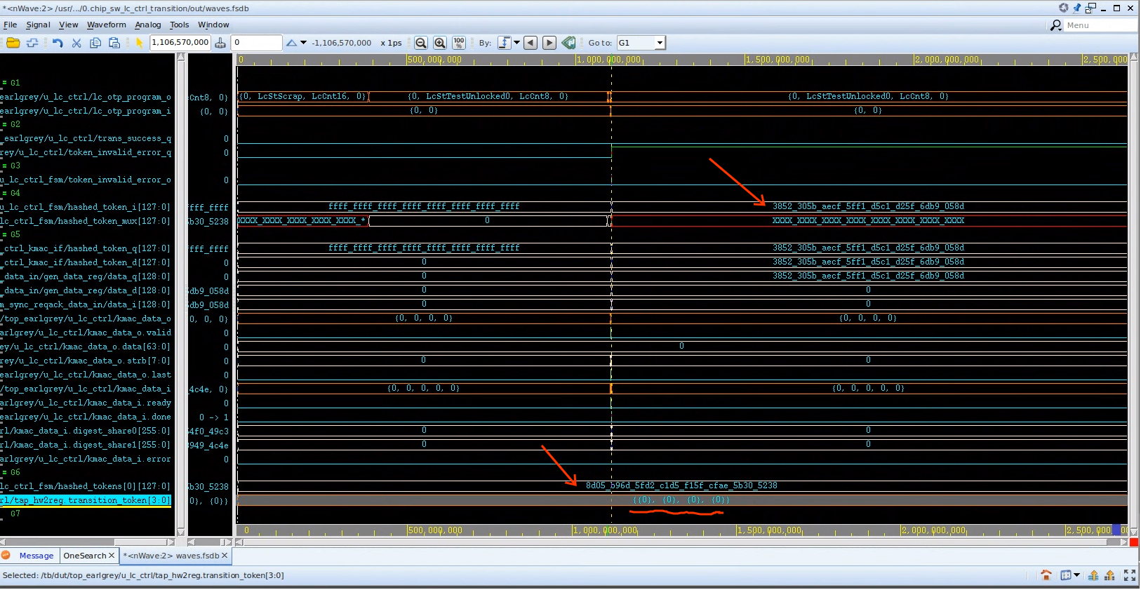 [chip/lc_ctrl] token mismatch error · Issue #7229 · lowRISC/opentitan · GitHub