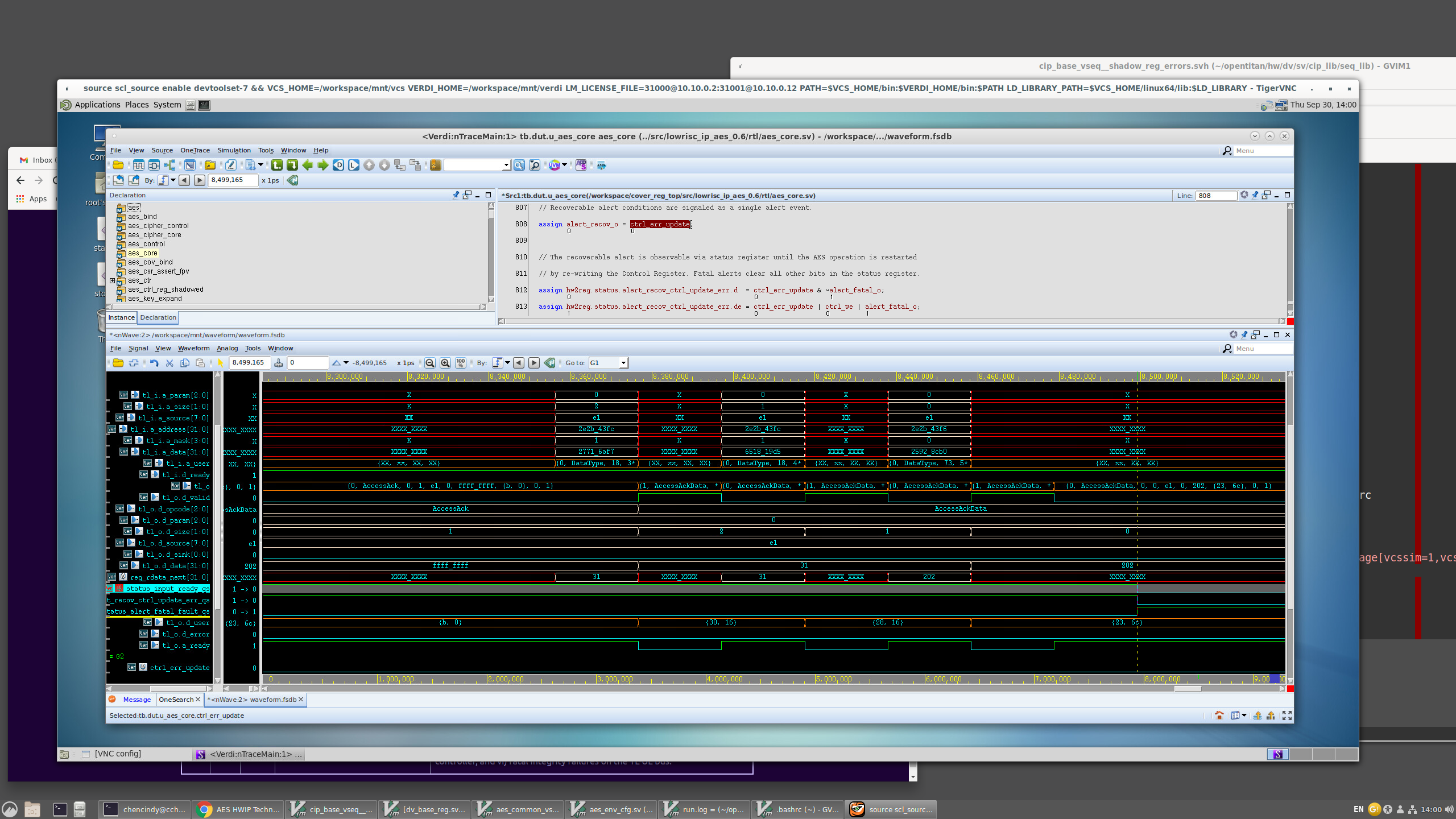 [aes] shadow reg storage and update error status question · Issue #8460 · lowRISC/opentitan · GitHub