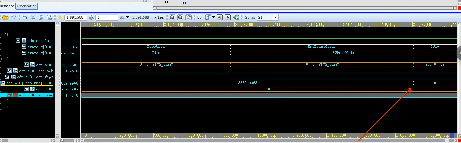 [edn] data stable during edn disablement · Issue #16000 · lowRISC/opentitan · GitHub