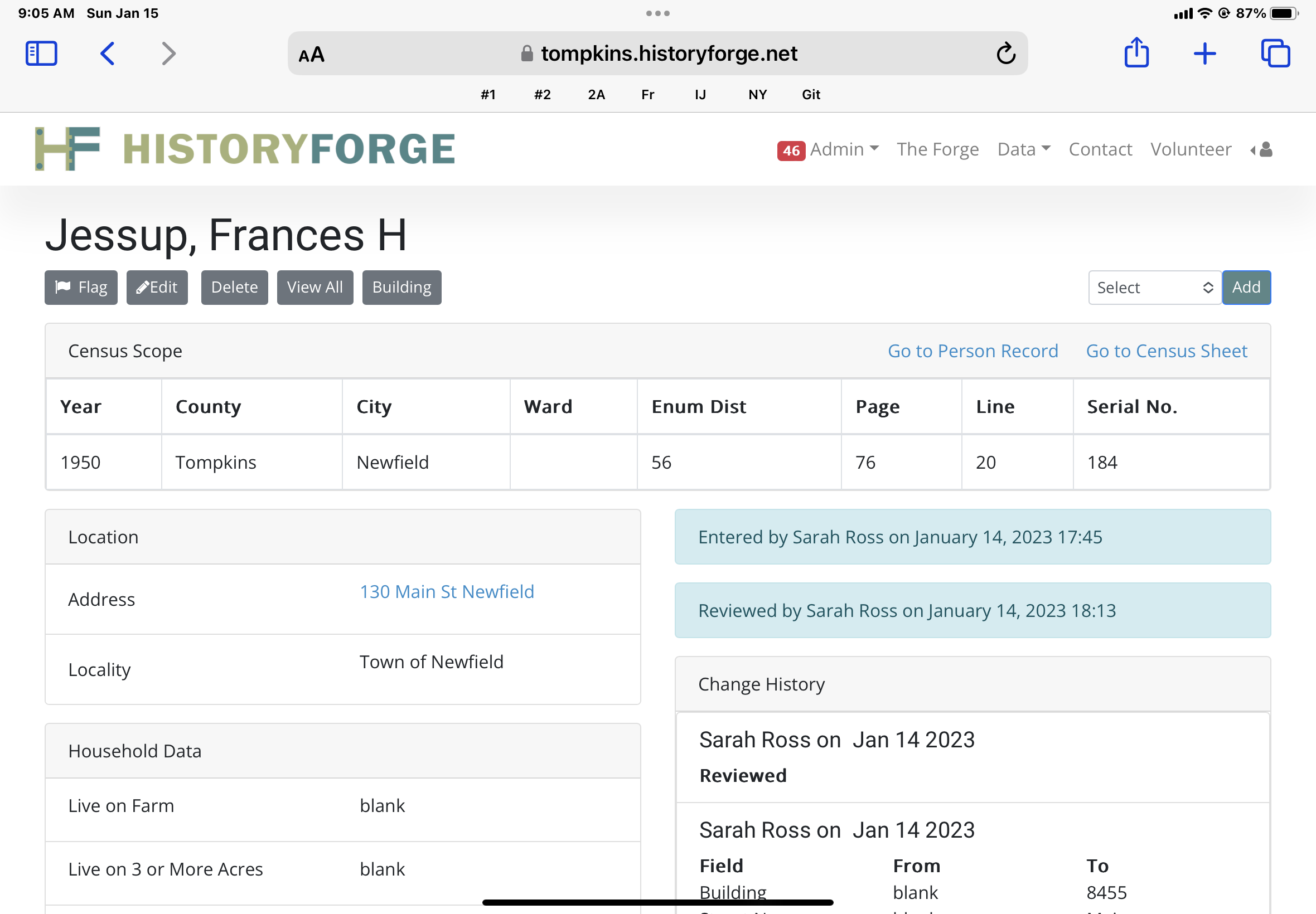 Serial # (EDIT—now Household #) sometimes does not tie all family ...