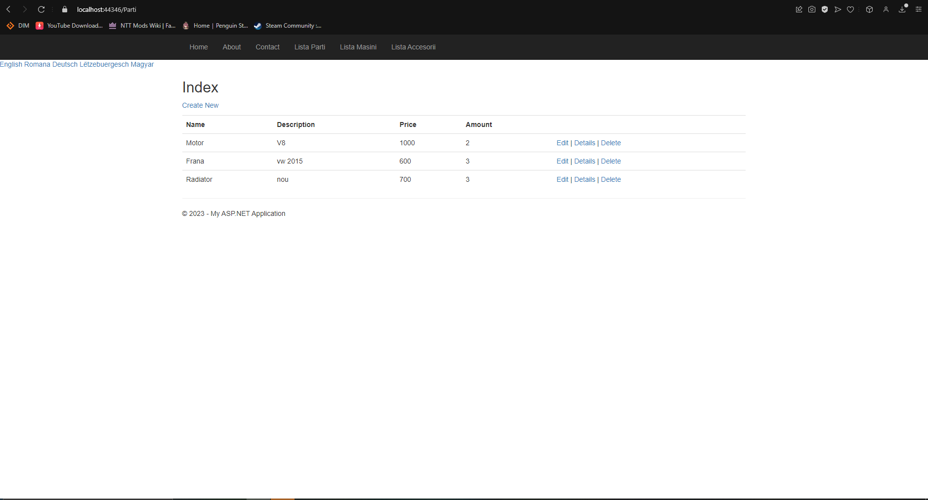 GitHub - RookieDi/asp-net-mvc