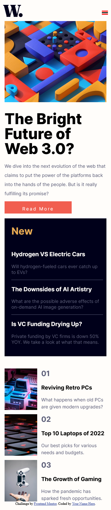 GitHub - anshul1230/news-page-design