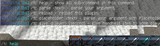 GitHub - toxicity188/ToxicityLibs: Paper API 사용자들을 위한 간단한 코어입니다.