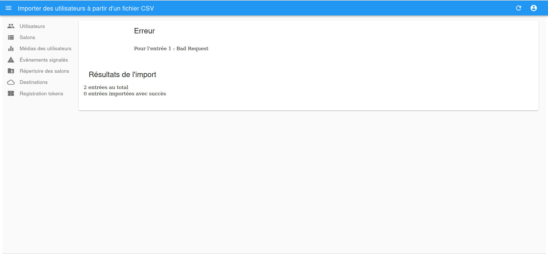 Bad Request with the Import Feature · Issue #406 · Awesome-Technologies/synapse-admin · GitHub