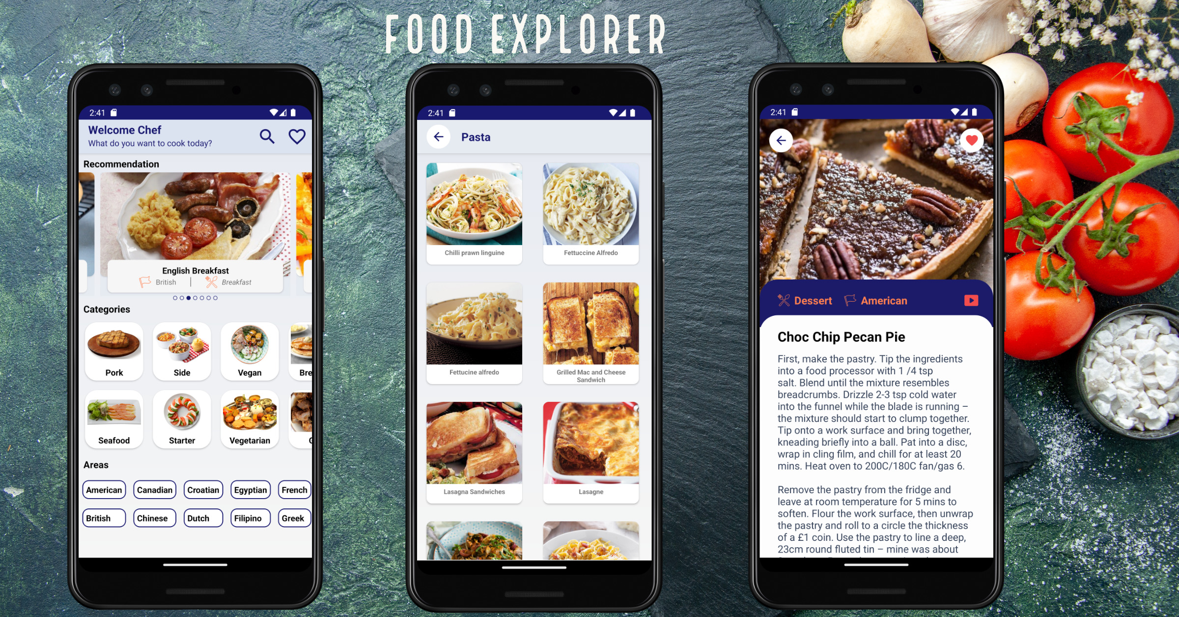 GitHub - OmerFarukOzerr/FoodExplorer: Food Explorer is a recipe exploring app where you can ...