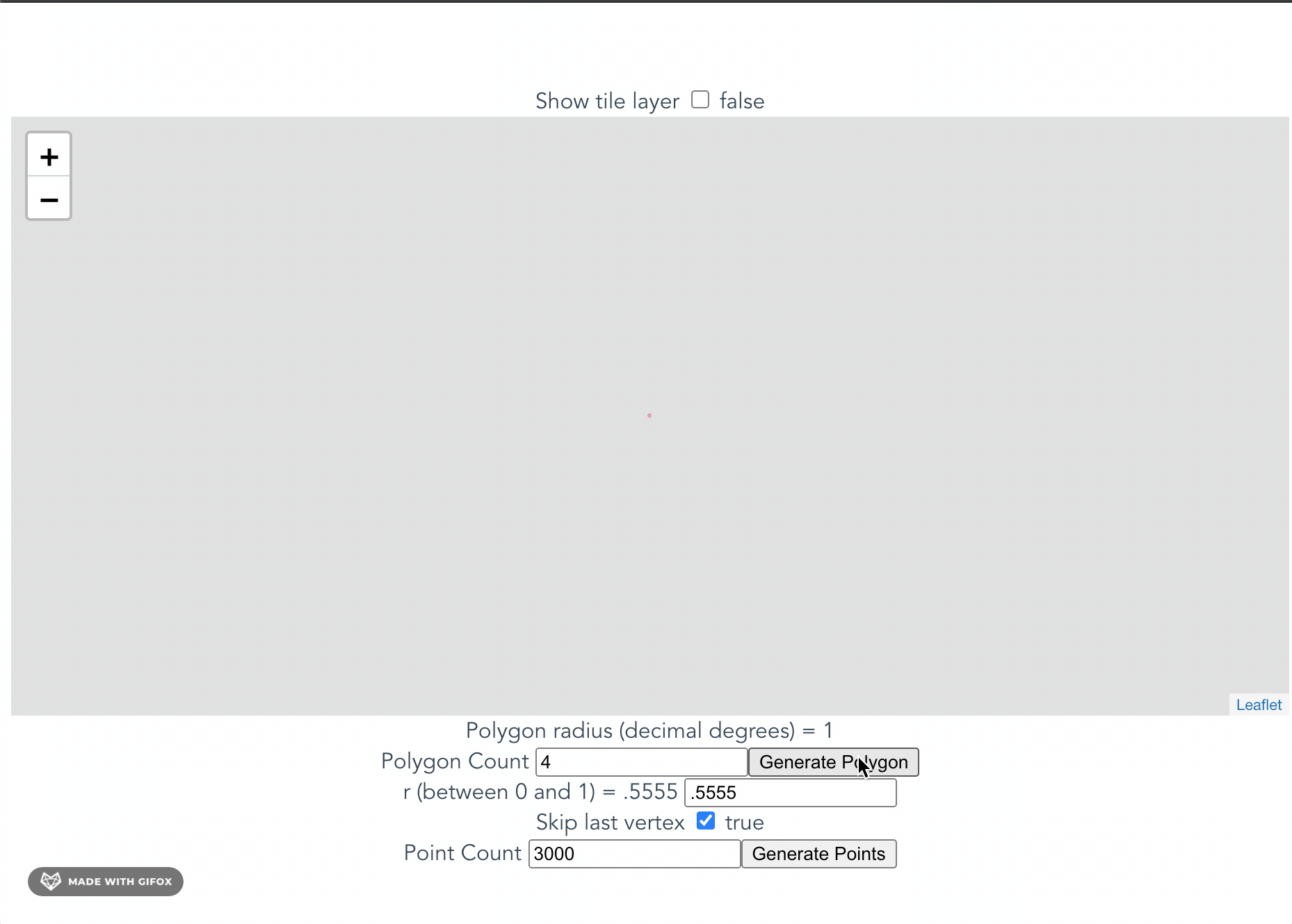 GitHub - arianfarid/chaos-map: chaos game with fun geographical polygons