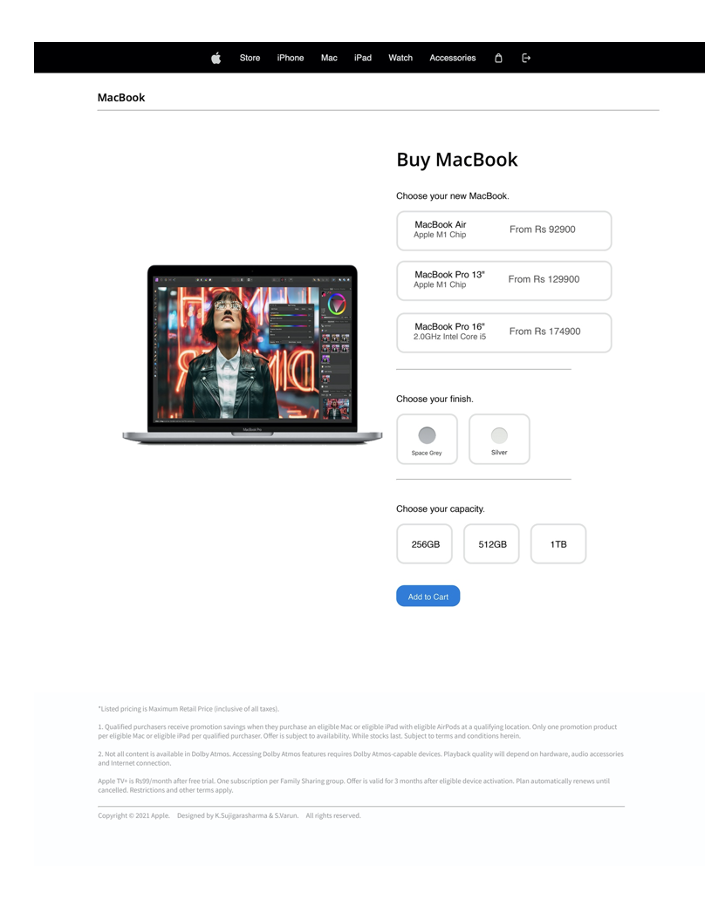 GitHub - sujigarasharma/AppleOnlineStore: Online Apple store website