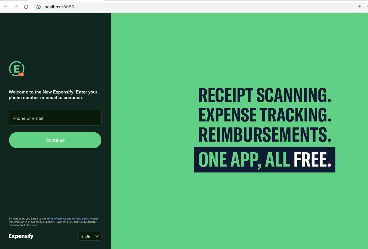 [$2000] Login page content jumps when the connection status is changed · Issue #13876 ...