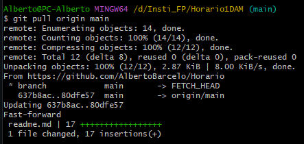 GitHub - AlbertoBarcelo/Horario