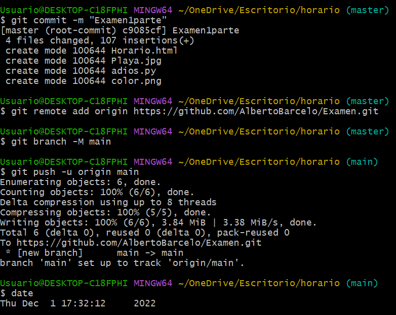 GitHub - AlbertoBarcelo/Examen