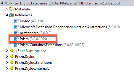 [Bug] Prism.DryIoC.Extensions incorrect reference · Issue #2692 · PrismLibrary/Prism · GitHub