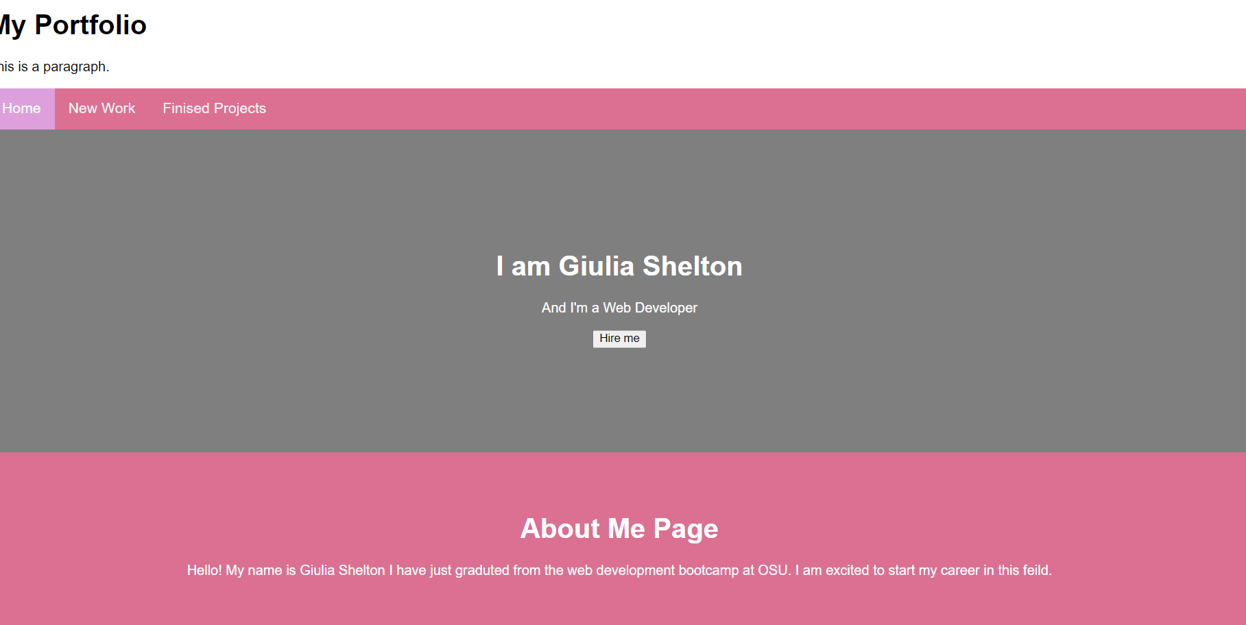 GitHub - giulia037/Portfolio: Portfolio for class