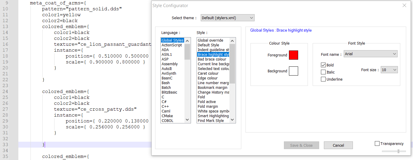 Big file issue: red highlights curly braces { } doesn't show up after update v8.4.6 · Issue ...