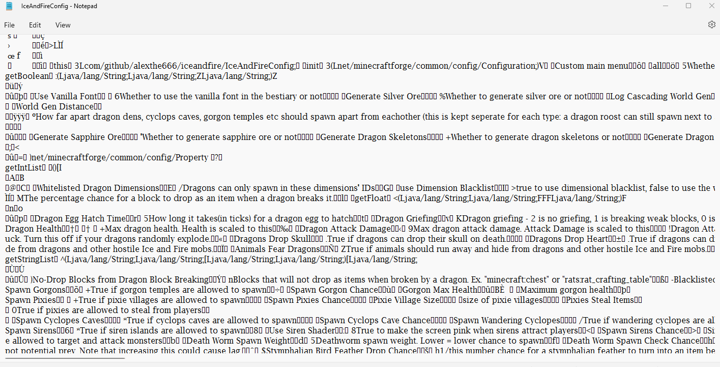 ice and fire config letters not showing up · Issue #4662 · AlexModGuy/Ice_and_Fire · GitHub
