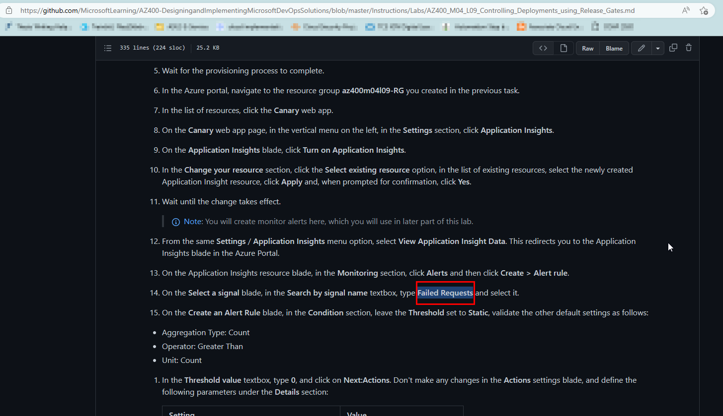 M04-LAB09: NEED TO CHANGE SIGNAL NAME · Issue #366 · MicrosoftLearning/AZ400 ...