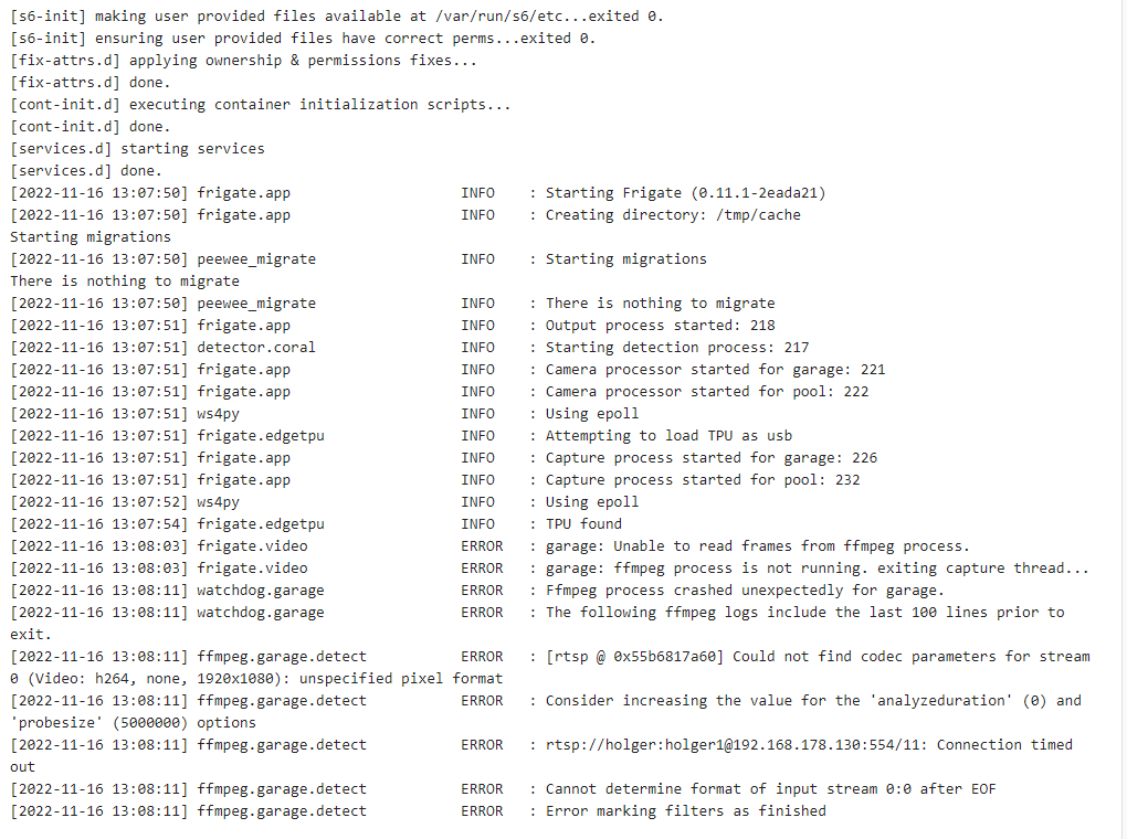Frigate Yml Validation Errors · Blakeblackshear Frigate · Discussion 4403 · Github