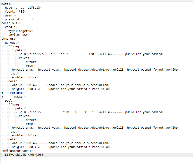 Environment Vars Confused With Frigate Yml · Blakeblackshear Frigate · Discussion 4464 · Github