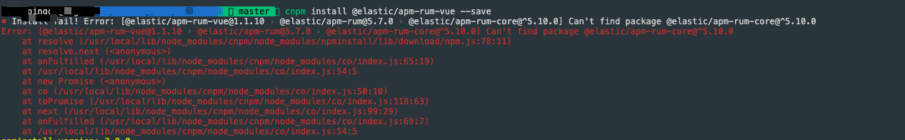 Vue Install Can Not Get The Version · Issue 990 · Elasticapm Agent Rum Js · Github 3248