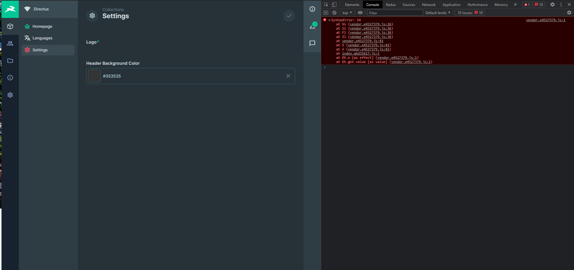 [Directus Admin] Collection UI not showing SVG images · Issue #6384 ...