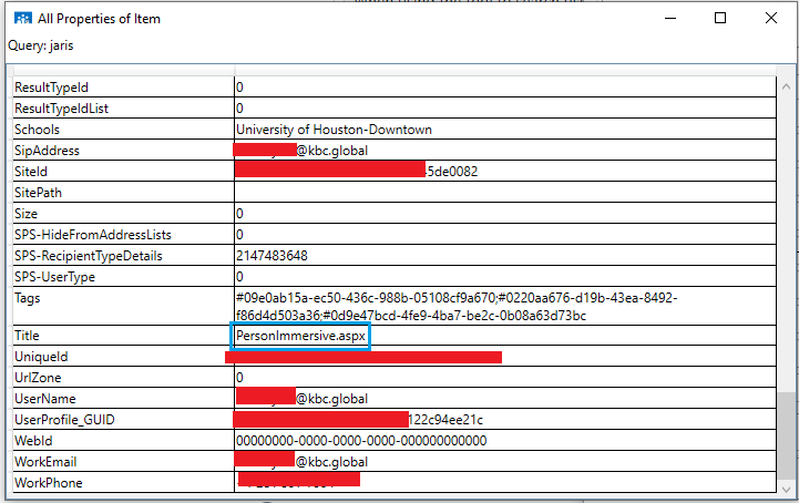 Search Query Tool - PersonImmersive.aspx · Issue #331 · pnp/PnP-Tools · GitHub