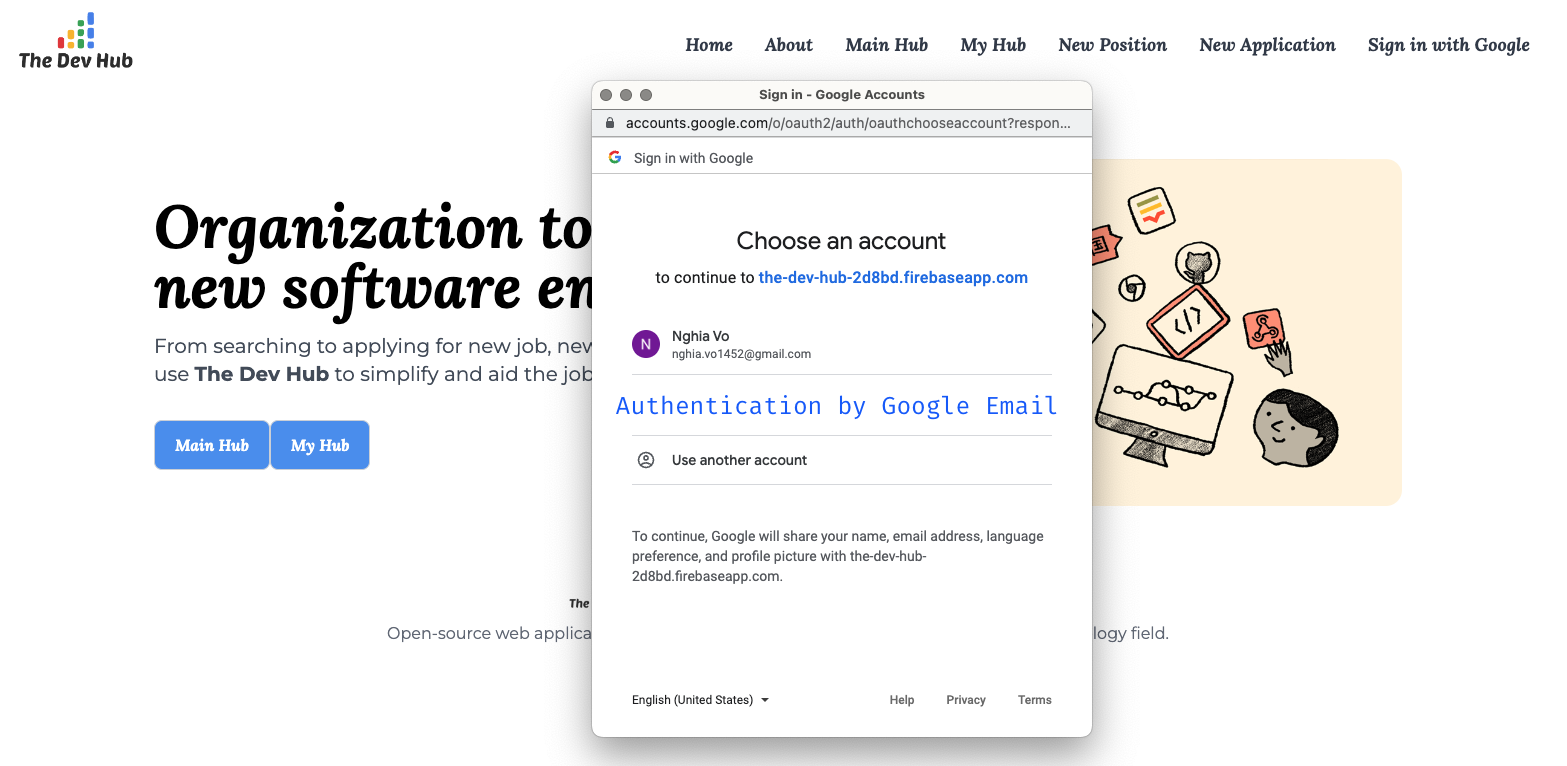 GitHub - the-dev-hub-project/front-end: Organization tool for job searching