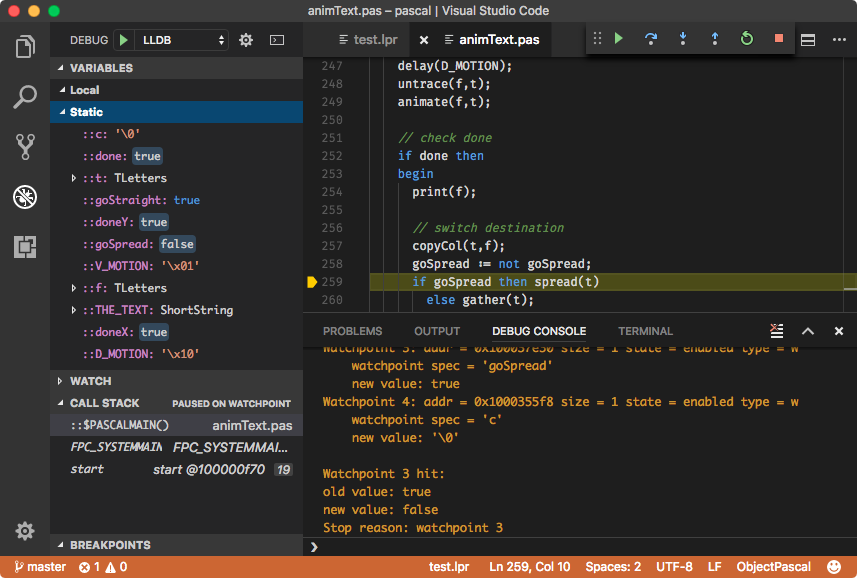How to make it work interactively with the editor? · Issue #65 · vadimcn/codelldb · GitHub