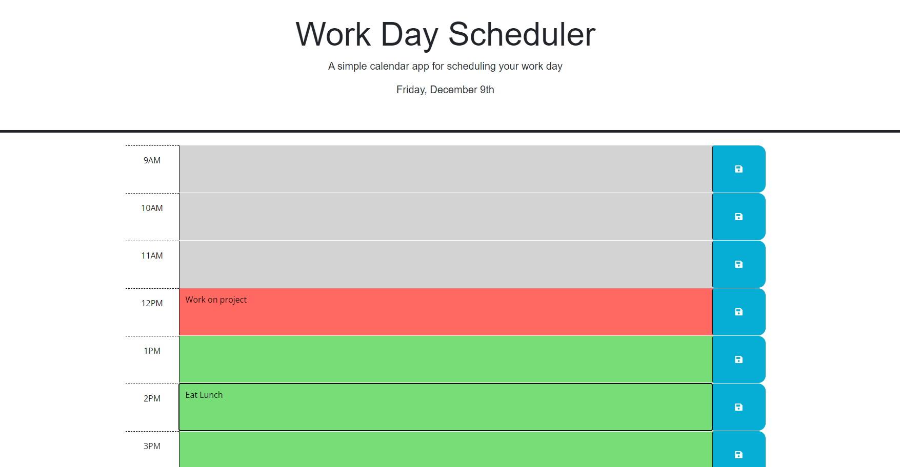 GitHub - Azurelo/work-day-scheduler