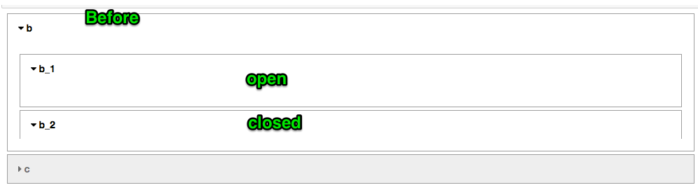 Fix accordion styling so that it works with nested accordions by ...