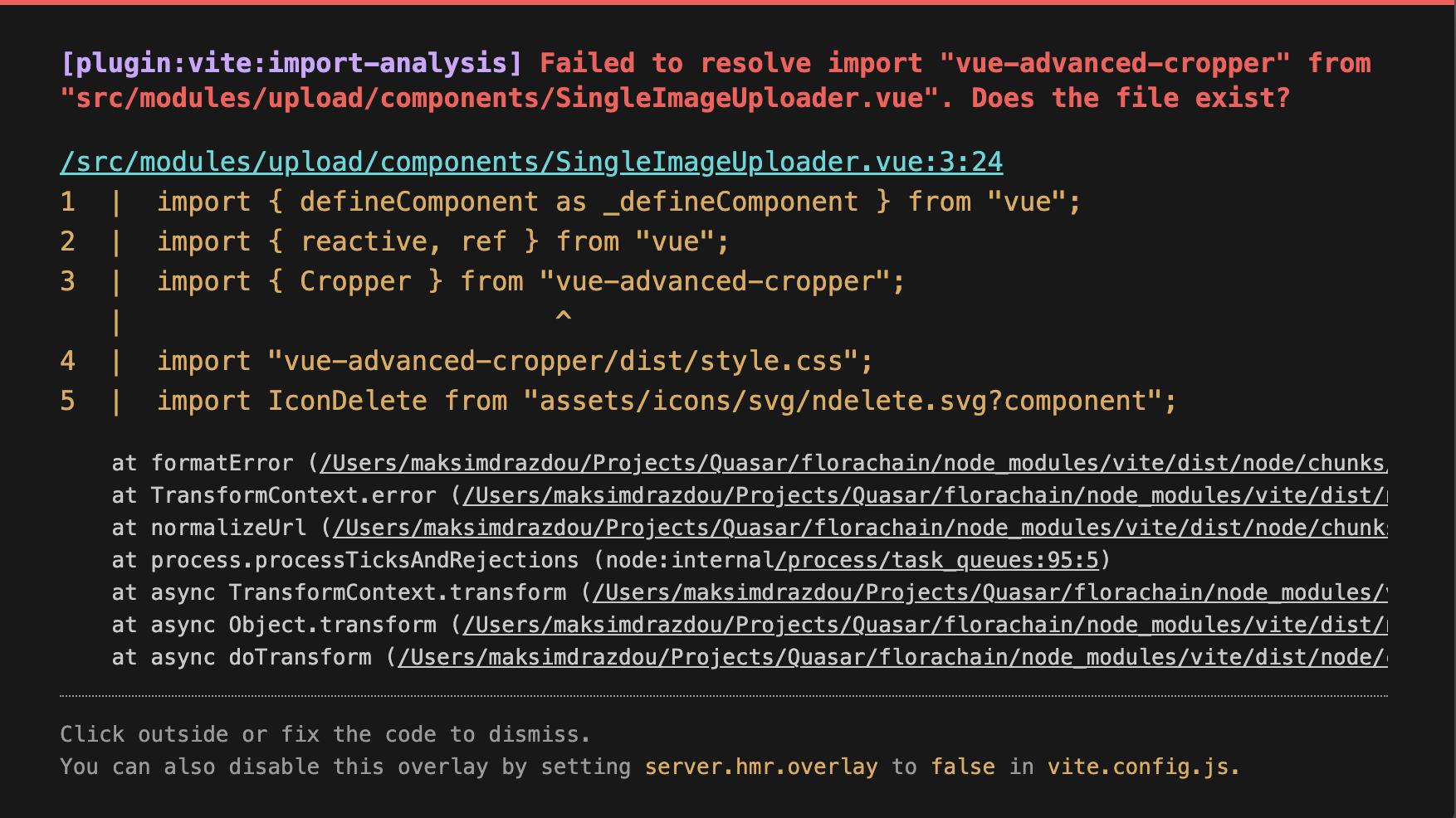 Cannot Find Module · Issue 16468 · Quasarframework Quasar · Github