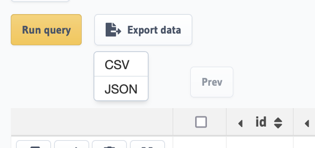 Export Data hidden behind datatable · Issue #9439 · hasura/graphql-engine · GitHub